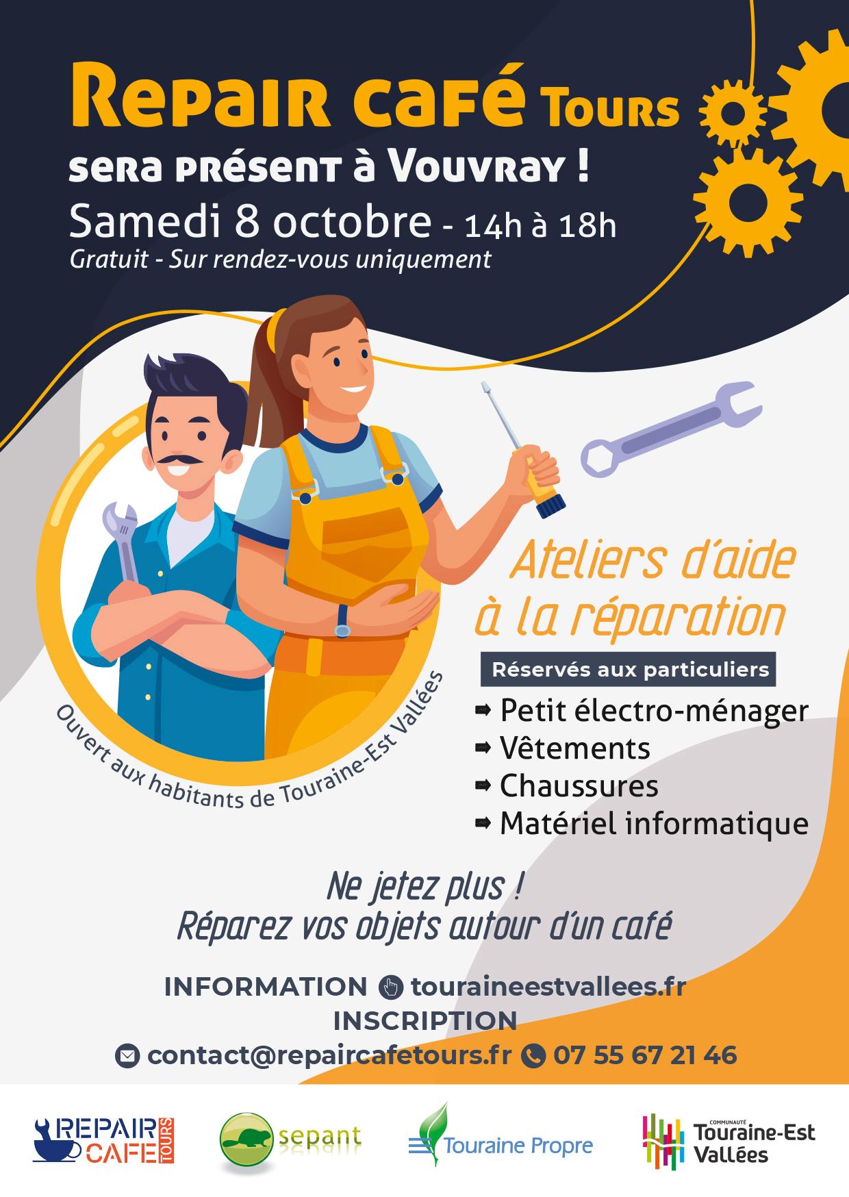 Le Repair Café à Vouvray! - Association Repair Café Tours